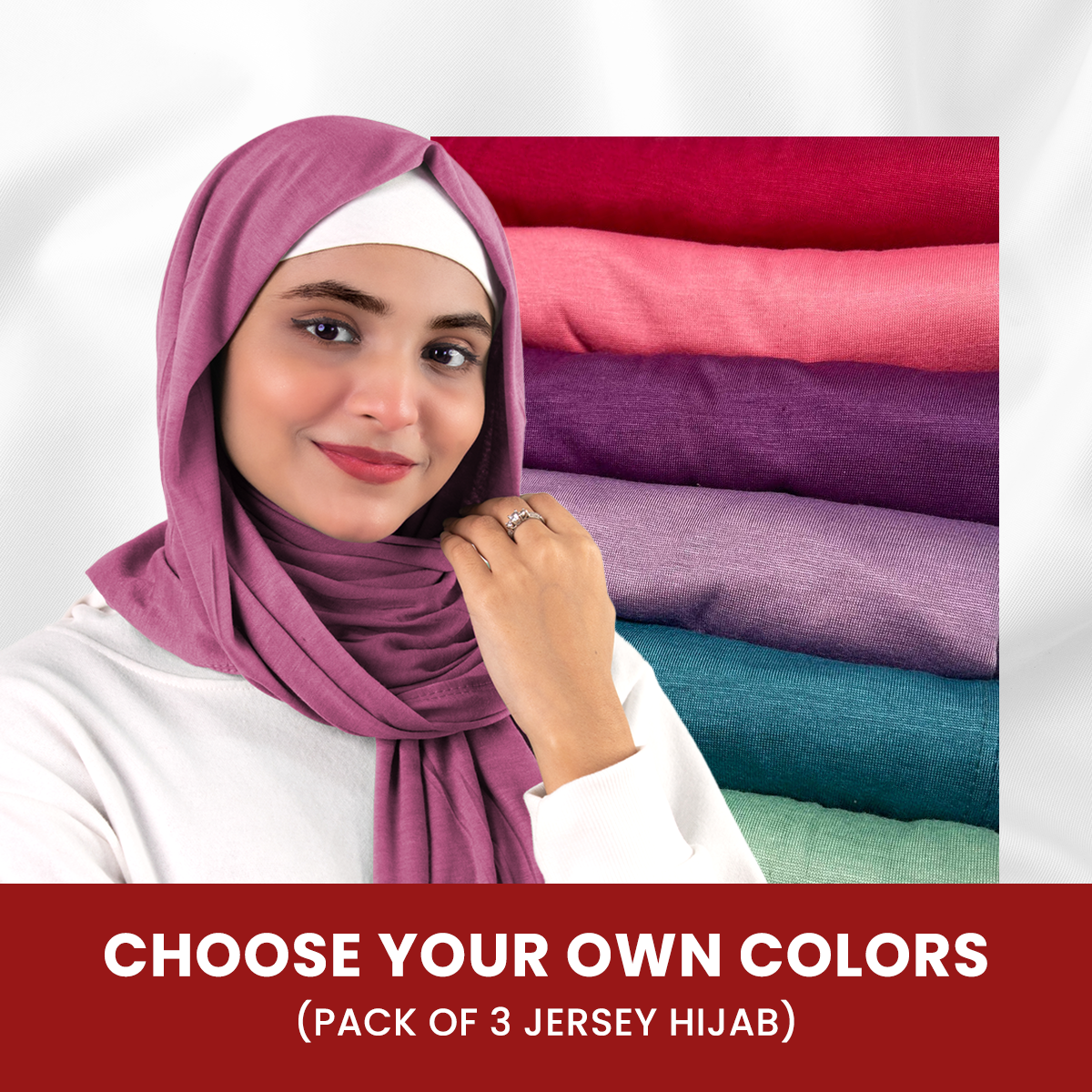 Pack of 3 Jersey Hijab